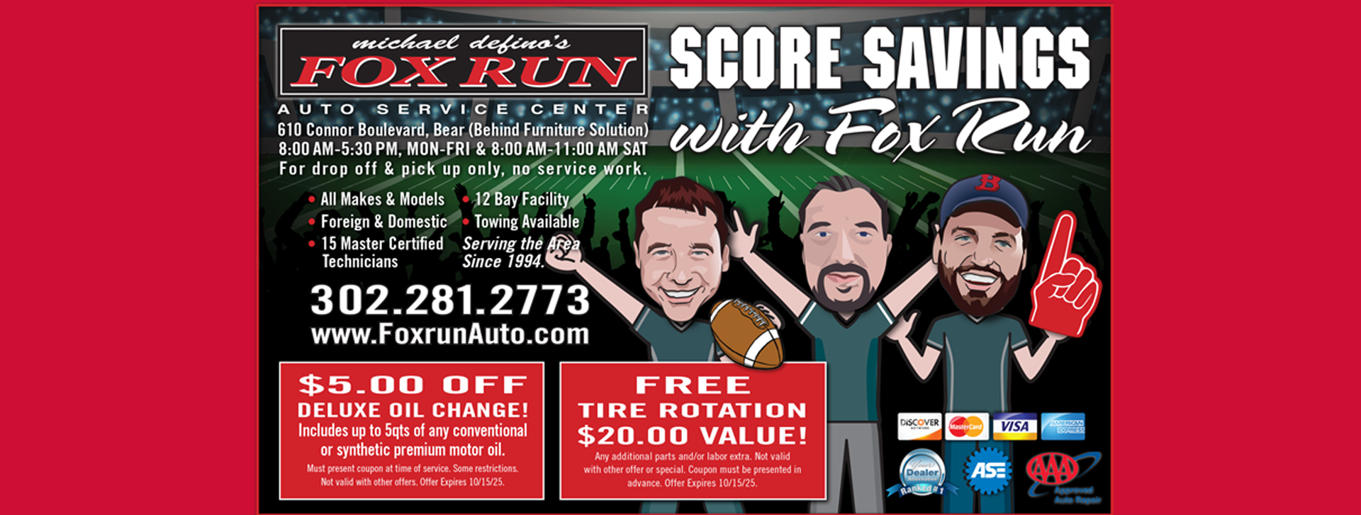 Bear Auto Repair - Fox Run Auto Inc.