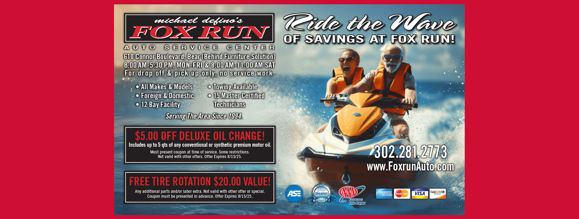 Bear Auto Repair - Fox Run Auto Inc.
