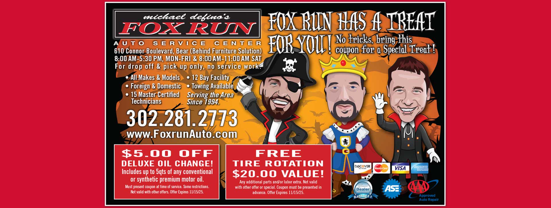 Bear Auto Repair - Fox Run Auto Inc.