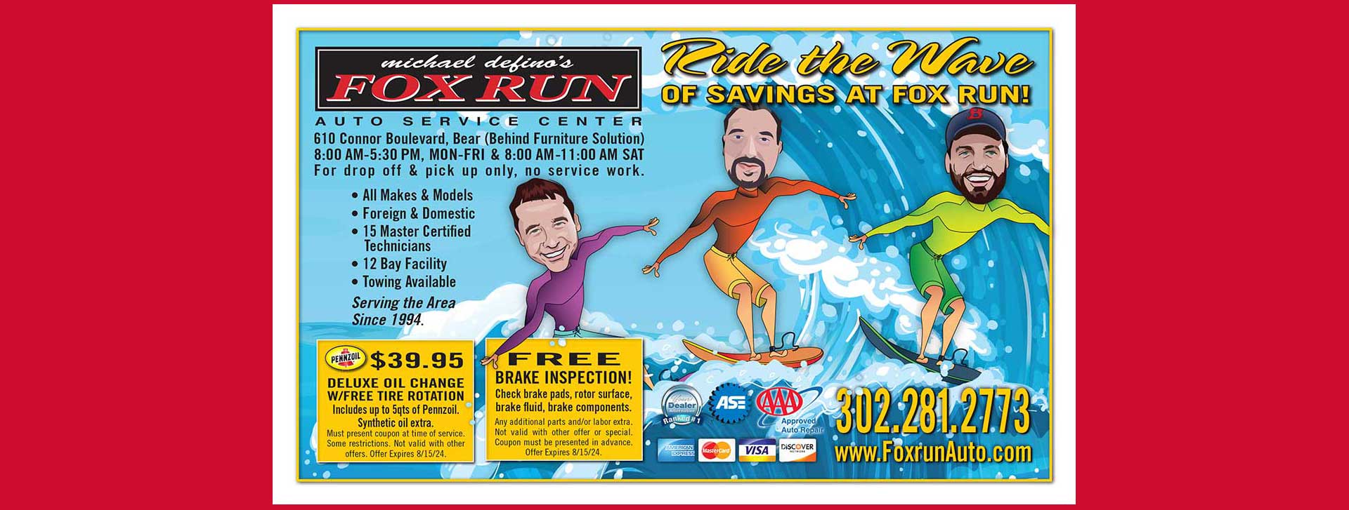 Bear Auto Repair - Fox Run Auto Inc.