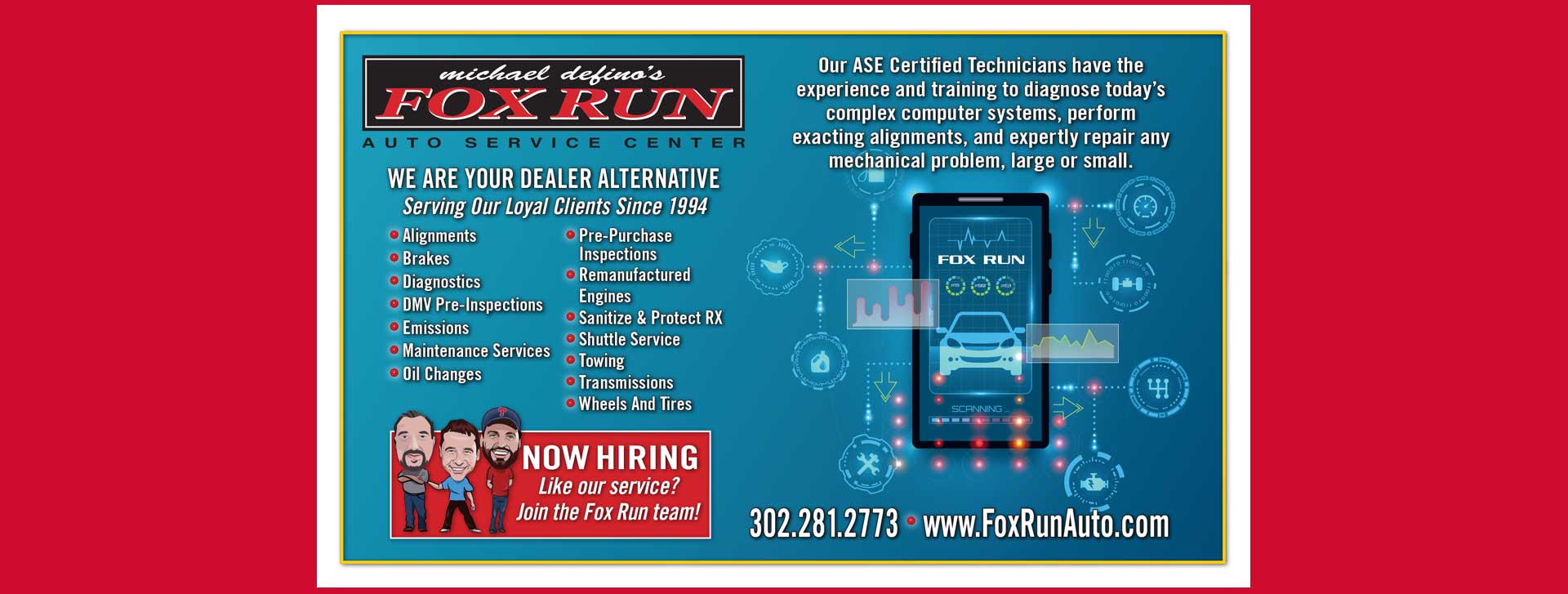 Bear Auto Repair - Fox Run Auto Inc.