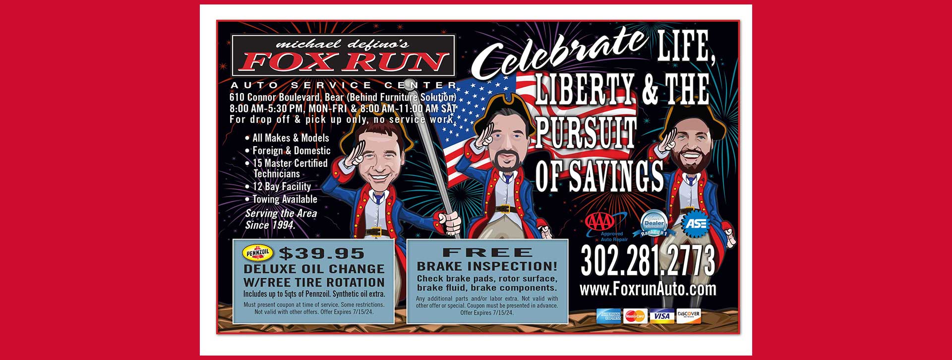 Bear Auto Repair - Fox Run Auto Inc.