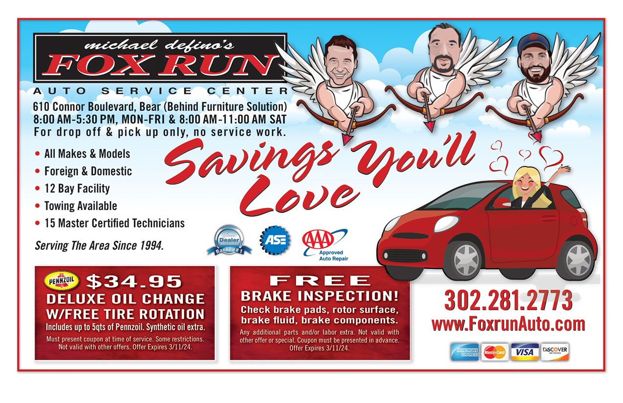 Specials - Fox Run Auto Inc.